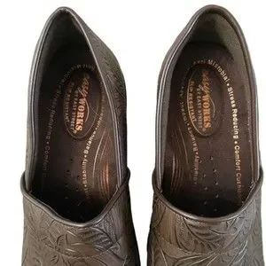 Shoes | Easy Street By Easy Works Lyndee Slip On Clog Loafers | Poshmark
